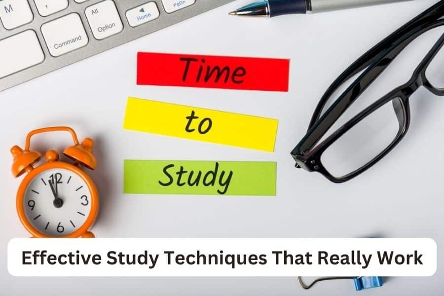 Study Techniques That Actually Work : Study